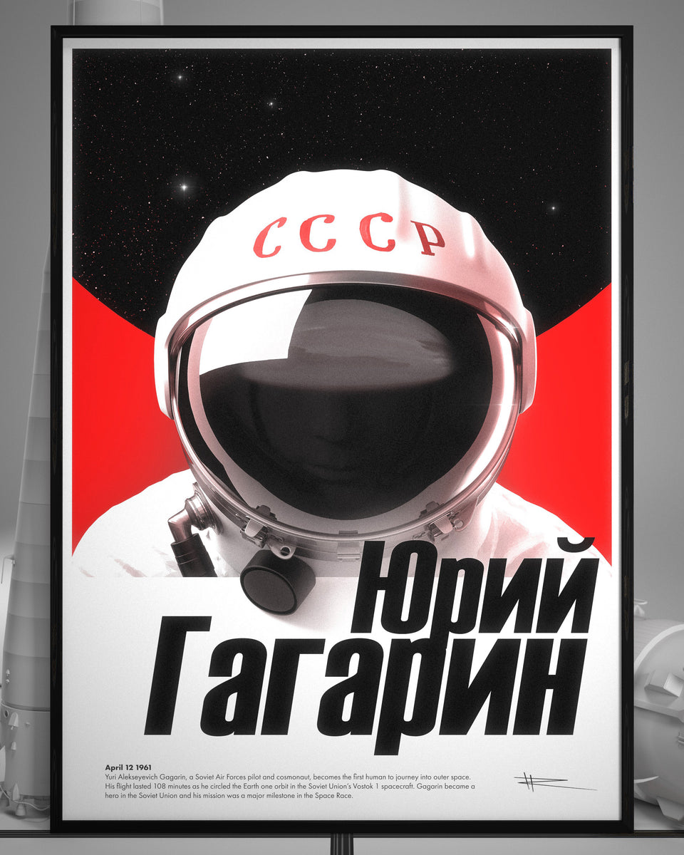 Yuri Gagarin Poster